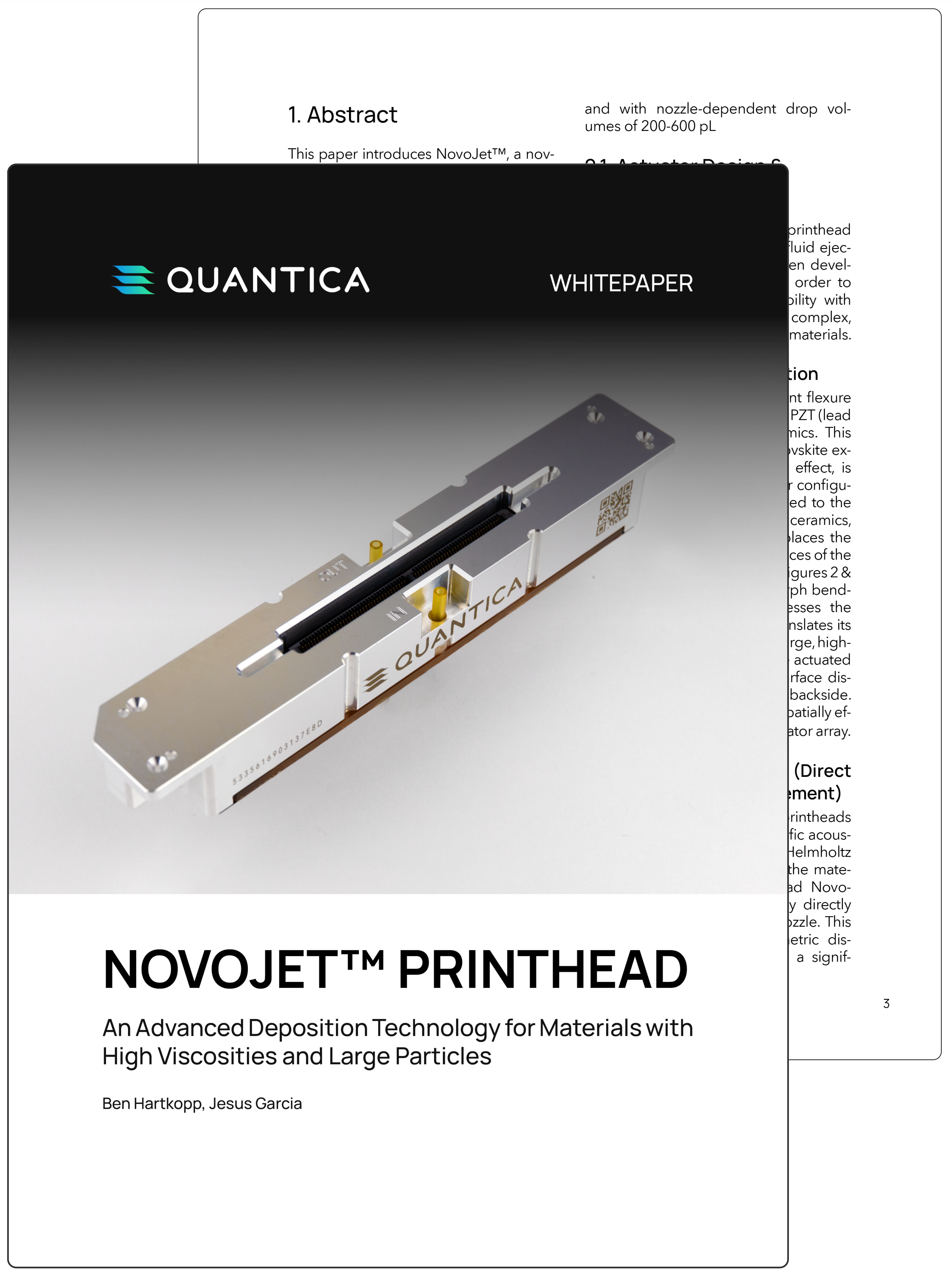 NovoJet Printhead Whitepaper